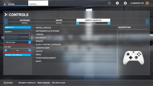 PS4のコントローラで快適に遊べます:MSFS | Microsoft Flight Simulatorで世界一周