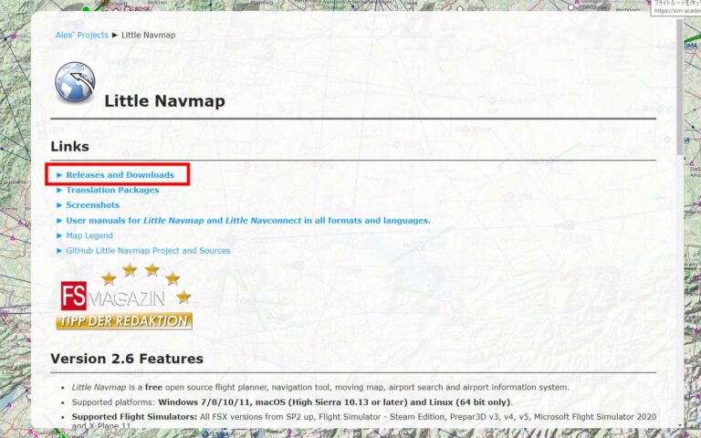 Little Navmapの紹介と使い方（基本編）:MSFS | Microsoft Flight Simulatorで世界一周